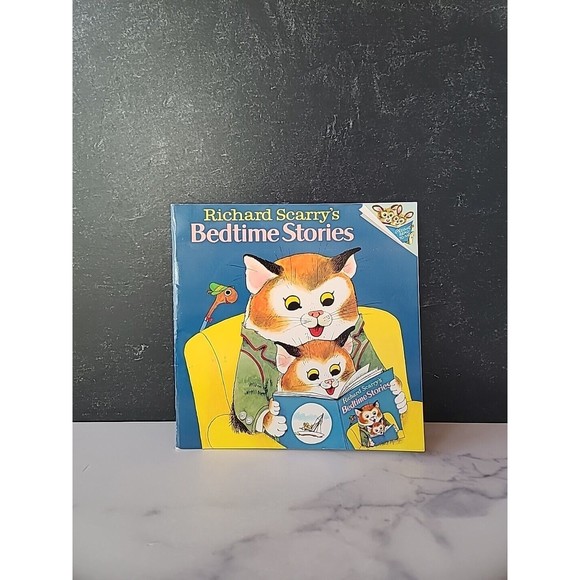 Other | Richard Scarrys Bedtime Stories By Richard Scarry 1989 Library Binding | Poshmark